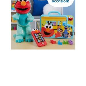 Sesame Street | Toys | Sesame Street Learn With Elmo Pretend Play Phone ...